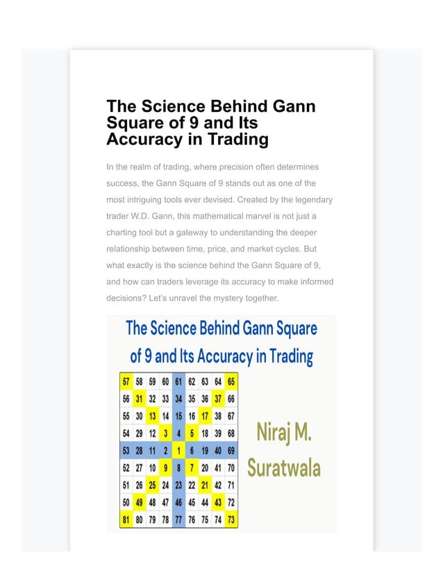 The Science Behind Gann Square of 9 and Its Accuracy in Trading.pdf