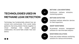 The Science Behind Methane Leak Detection: Methods and Technologies | PDF