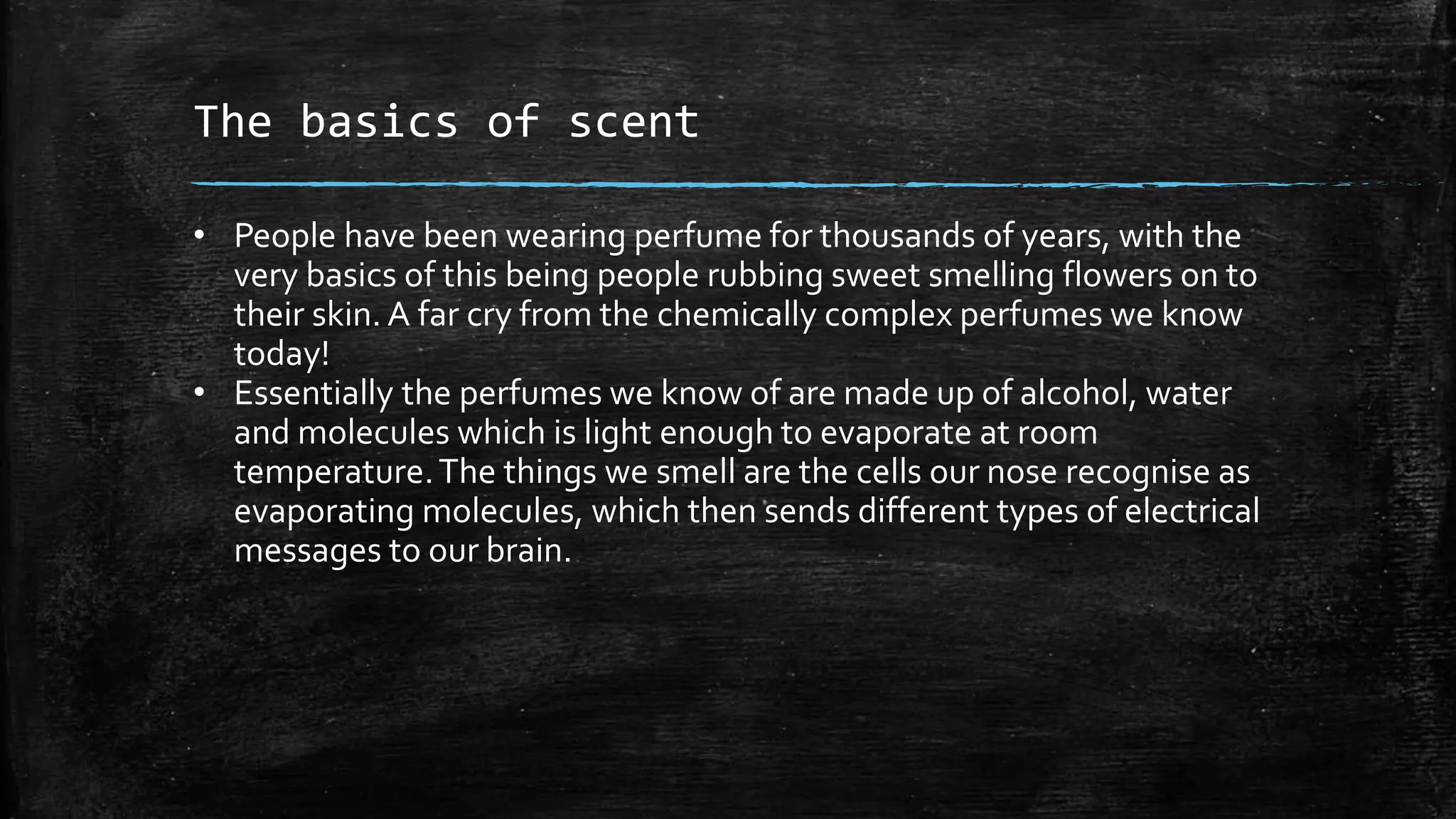 The Science Behind Scent | PPTX