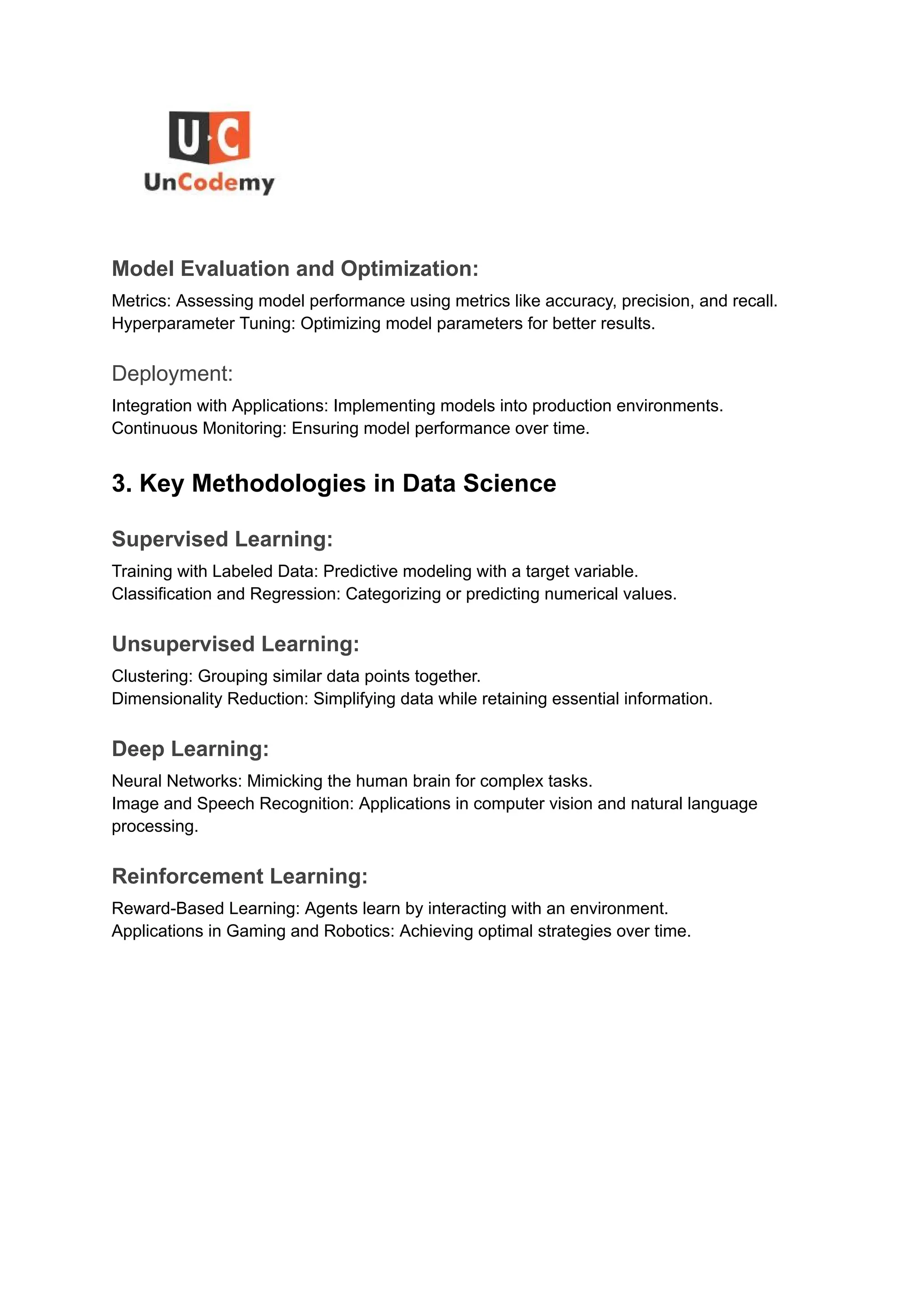The Science Behind The Data A Deep Dive Into Data Science Pdf