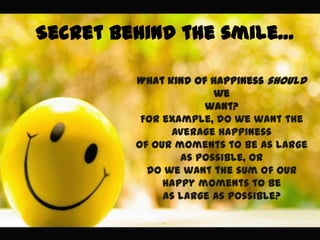 The science behind the smile | PPTX