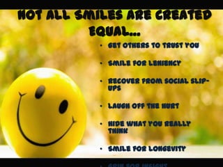 The science behind the smile | PPT