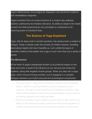 The Science Behind Yoga and Its Benefits.pdf