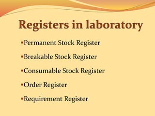 The science laboratory welcome (2) | PPTX
