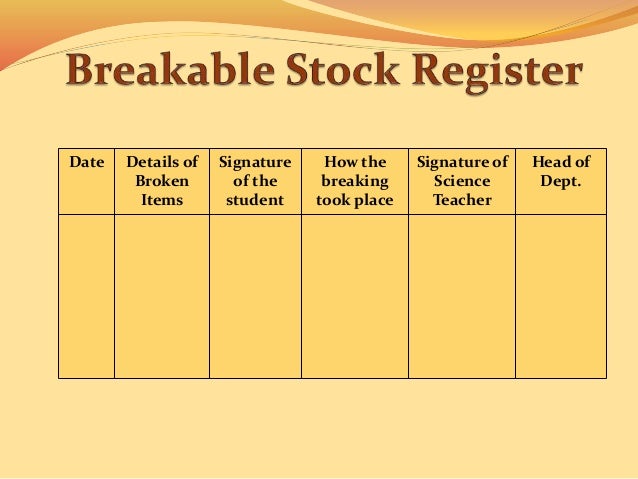 The science laboratory welcome (2)