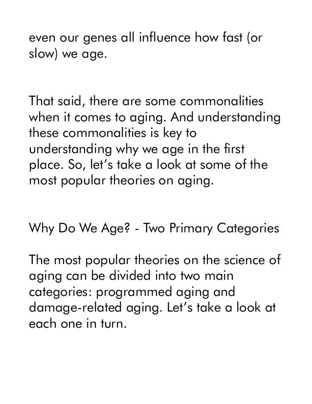The Science of Aging; Why Do We Age..pdf
