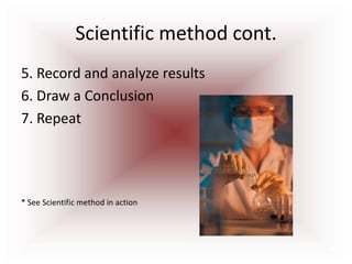 The science of biology | PPTX