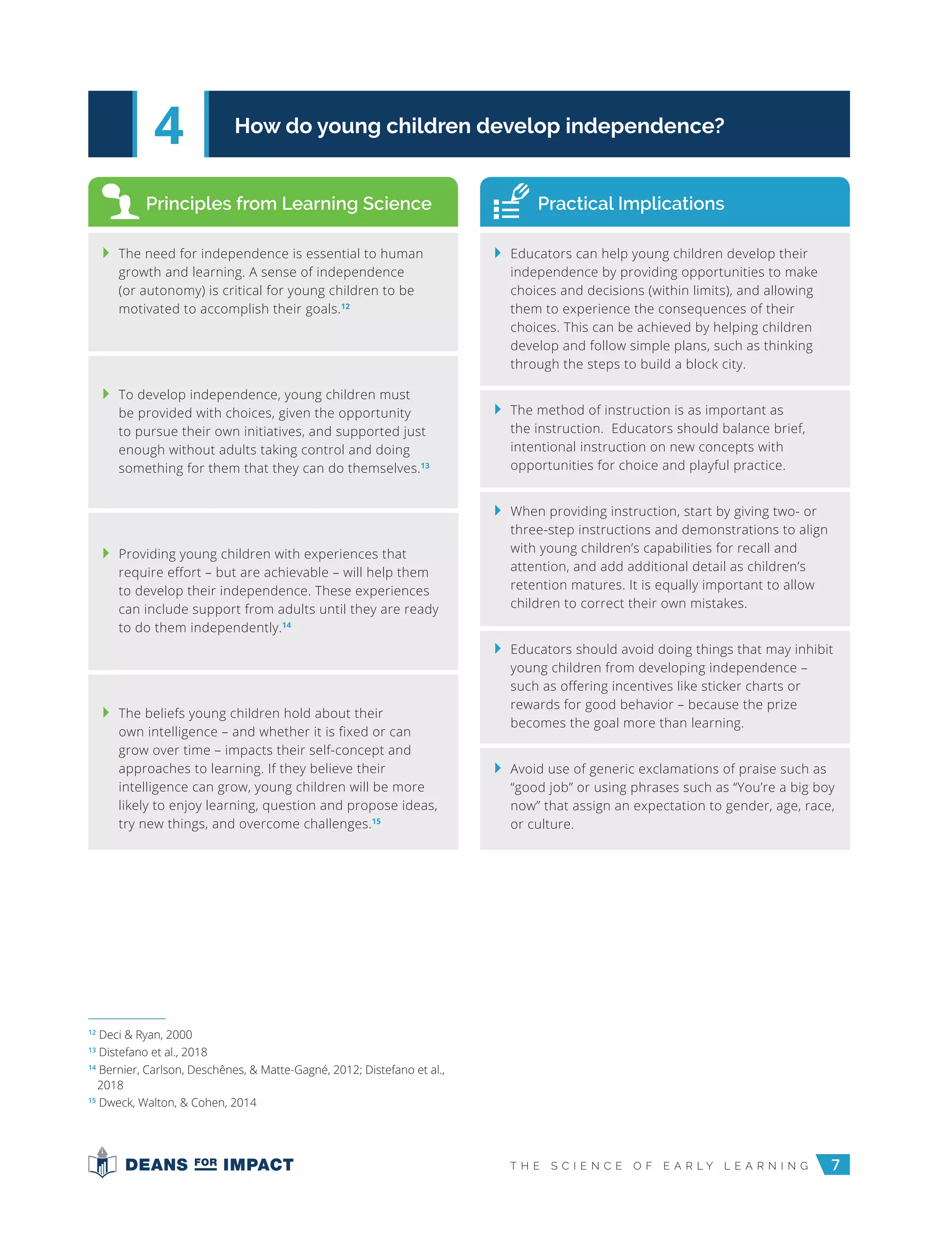 The Science of Early Learning | PDF