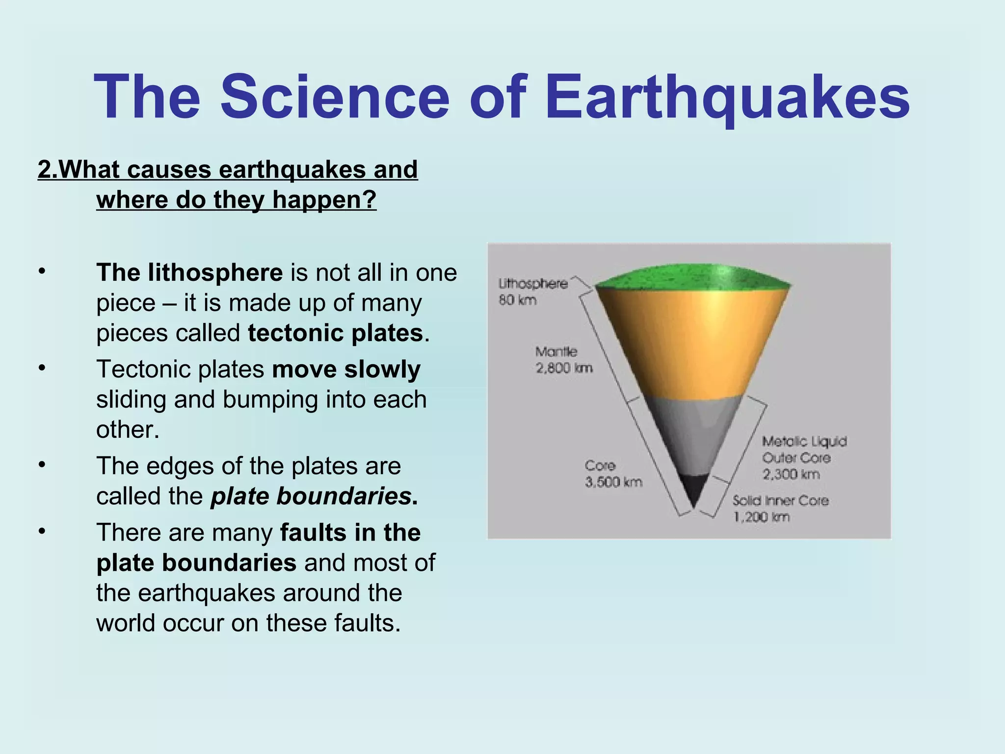 The Science Of Earthquakes | PPT