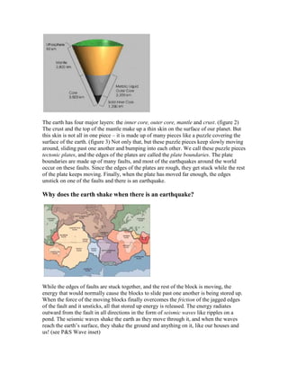 The science of earthquakes | DOCX