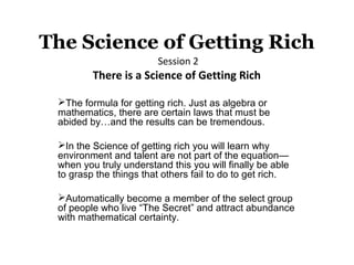The Science of Getting Rich | ODP