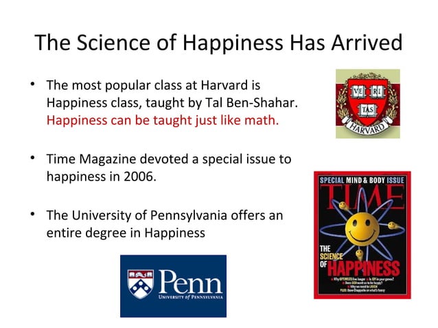The Science of Happiness | PPT