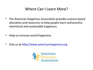 The Science of Happiness | PPT