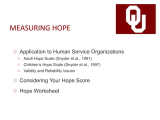 Non-Profits & Community Service Providers as a Pathway of Hope | PPT