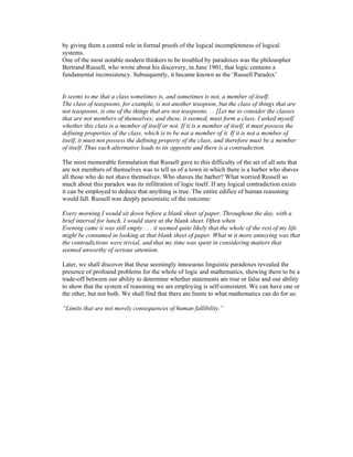 The science of impossibility | PDF