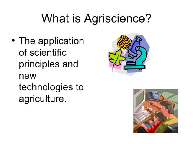 The Science Of Living Things | PPT | Agriculture | Industries