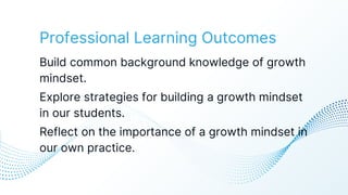 The science of mindset | PPT