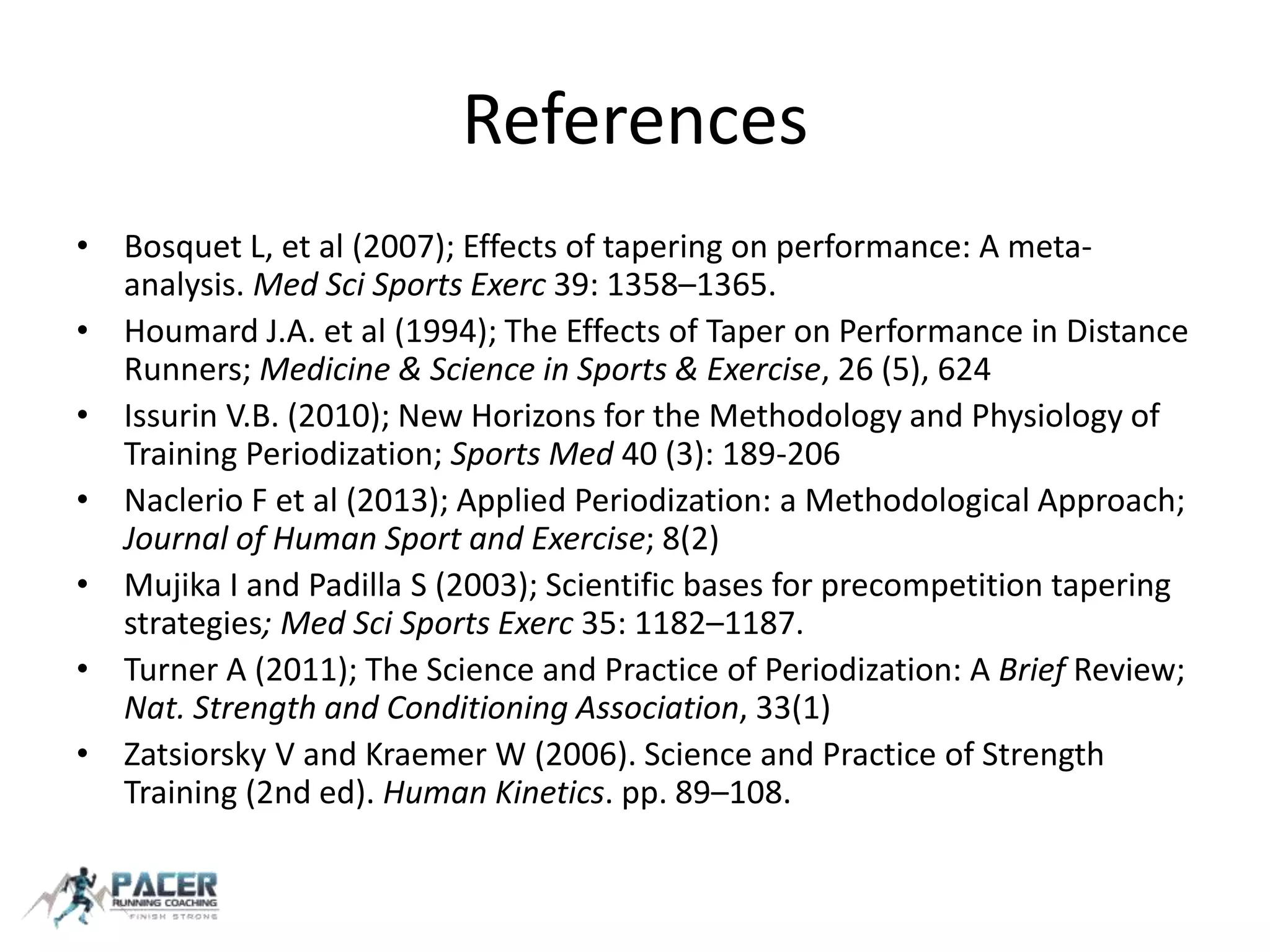 The science of periodization | PPTX
