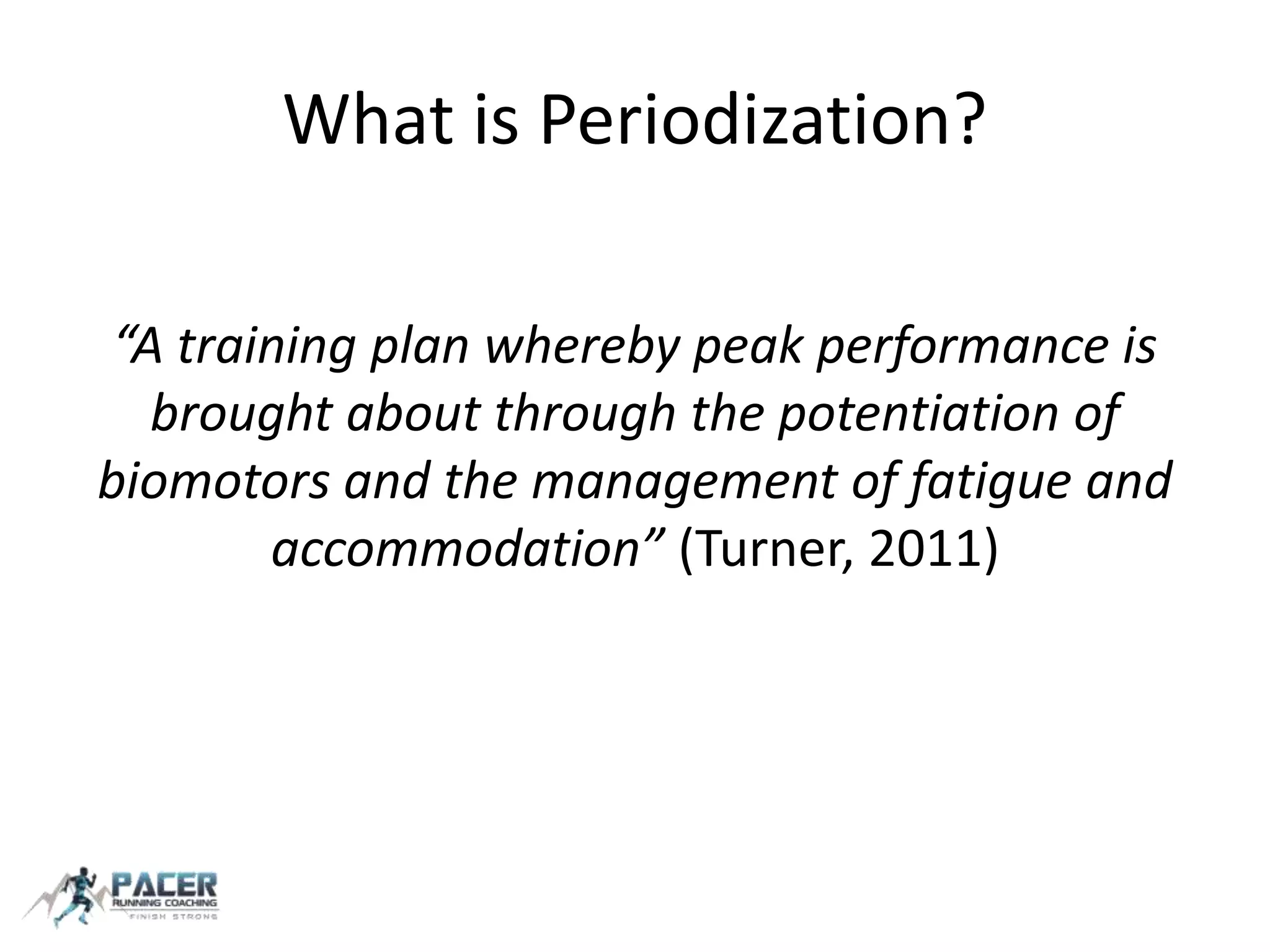 The science of periodization | PPTX