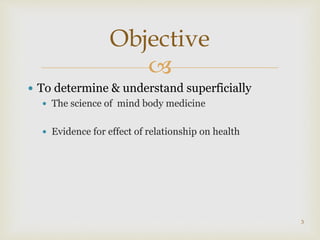 The science of relationship | PPTX