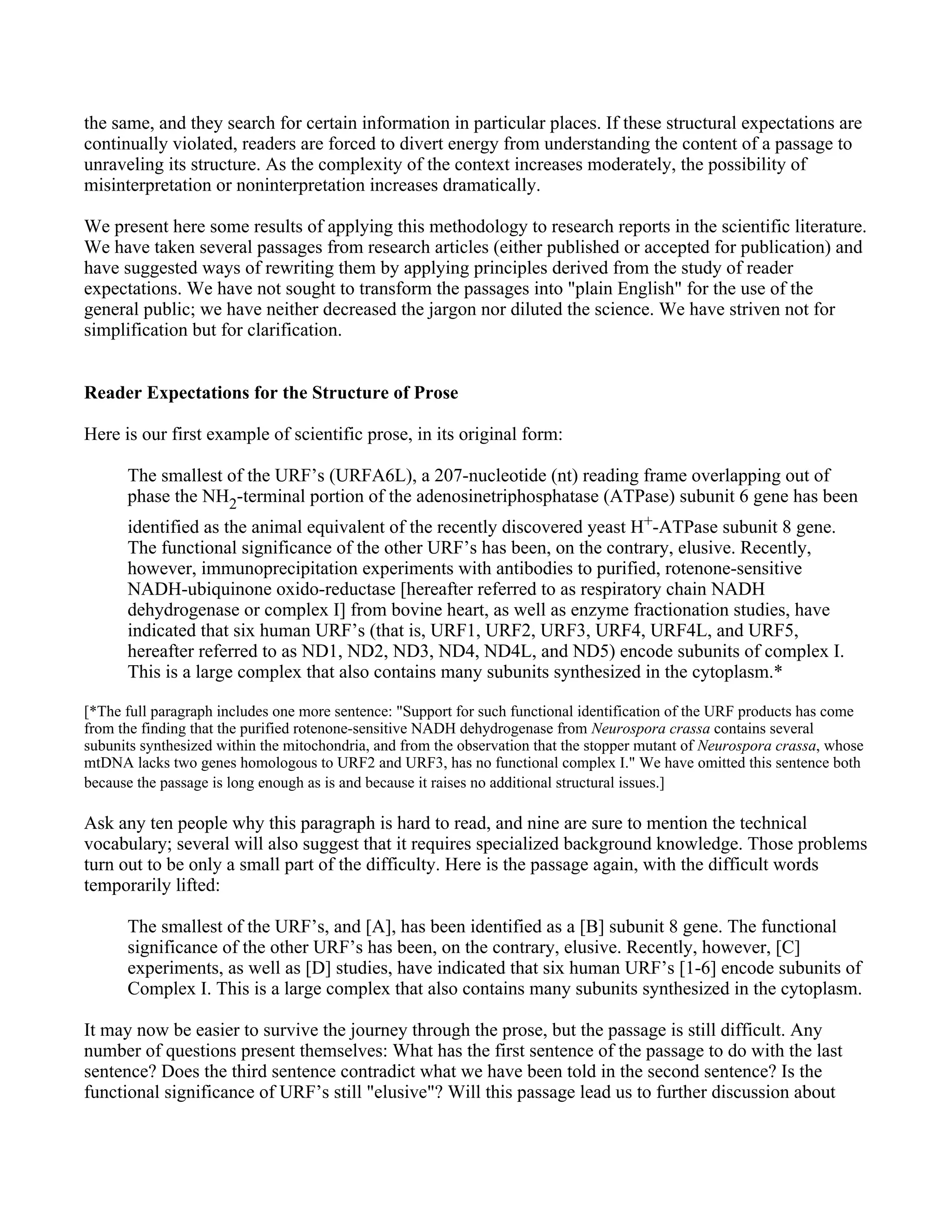 The science of scientific writing (1) | PDF