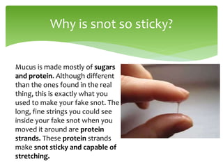 The science of snot | PPTX
