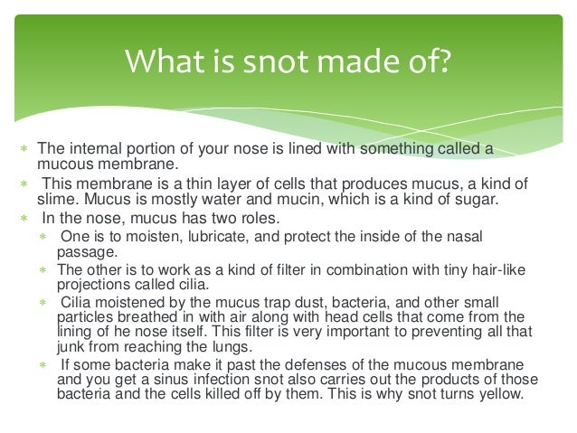 the-science-of-snot