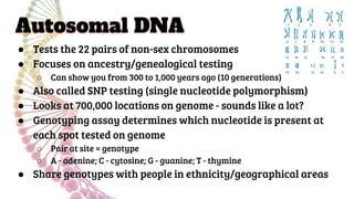 The Science of Spit: Tracing Our Roots with DNA | PDF | Genetics | Science