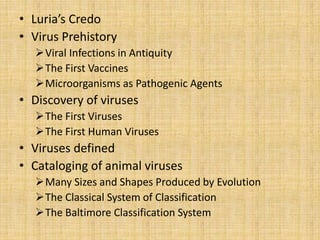 The science of virology | PPT