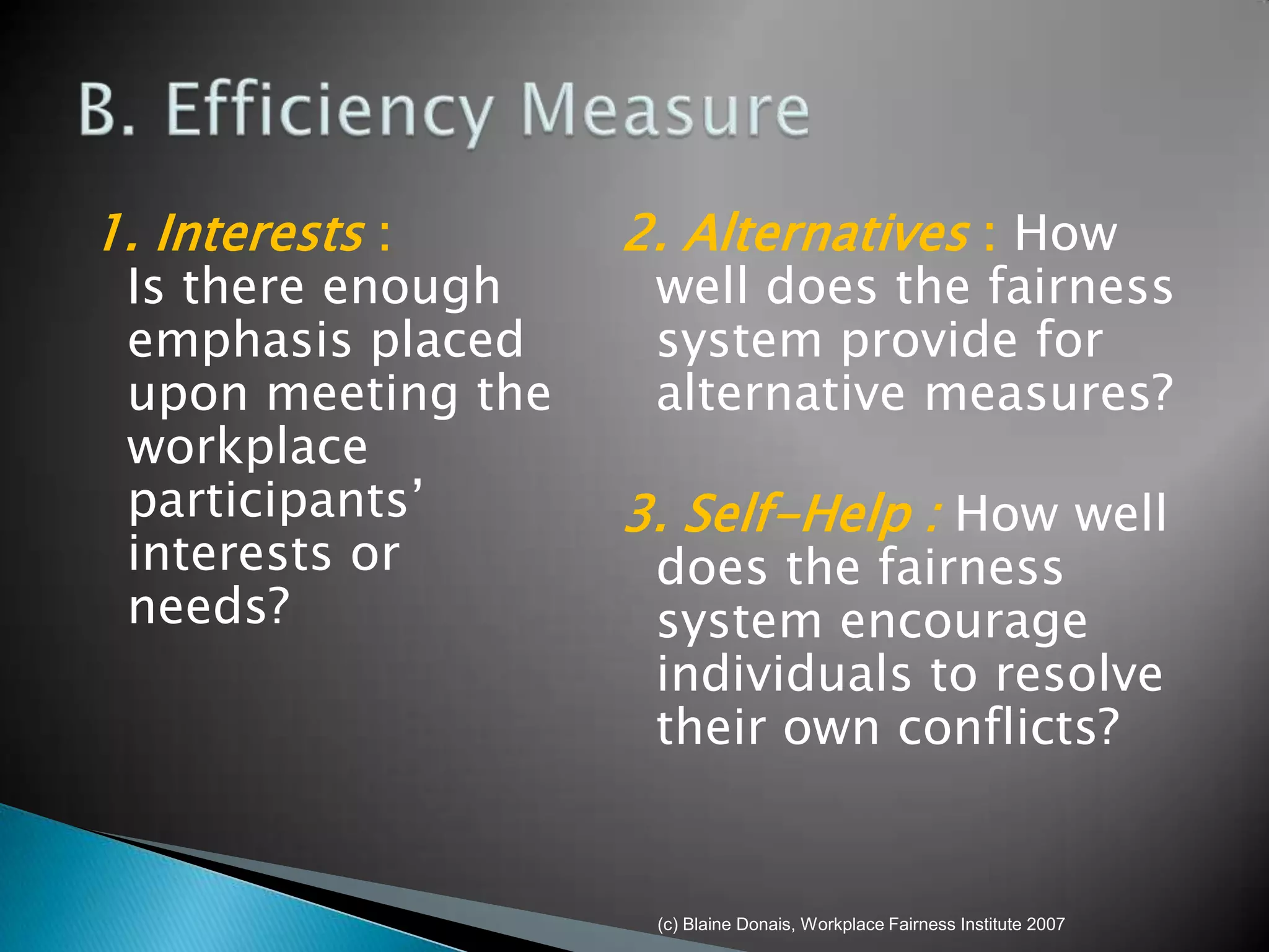 The science of workplace fairness | PPTX
