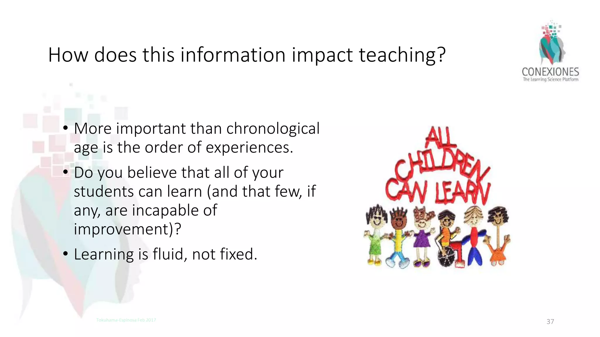 The Scientifically Substantiated Art of Teaching MBHE Principles and ...