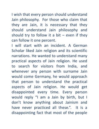 The scientific analysis of life and what every jain must know | PDF