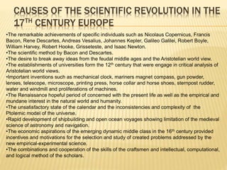 The scientific and_industrial_revolution | PPTX