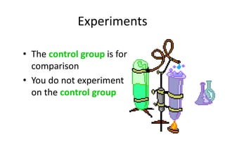 Control Group Biology Example