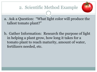 The scientific method academy | PPT