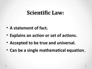 The Scientific Method | PPT