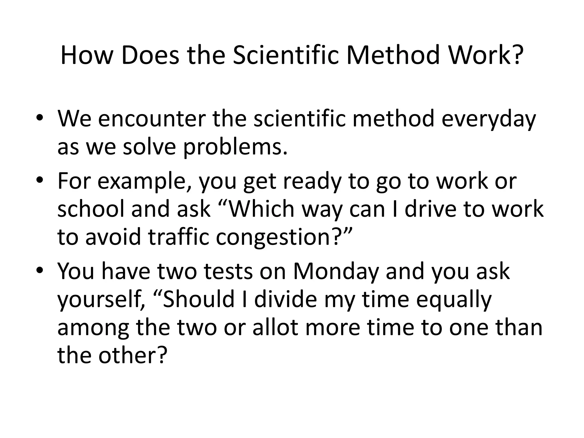 The Scientific Method Power Point | PPTX