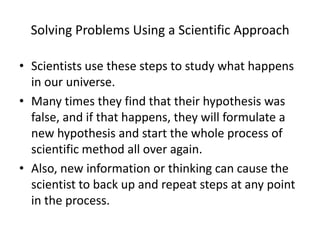 The Scientific Method Power Point | PPTX
