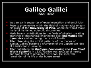 The scientific revolution | PPT