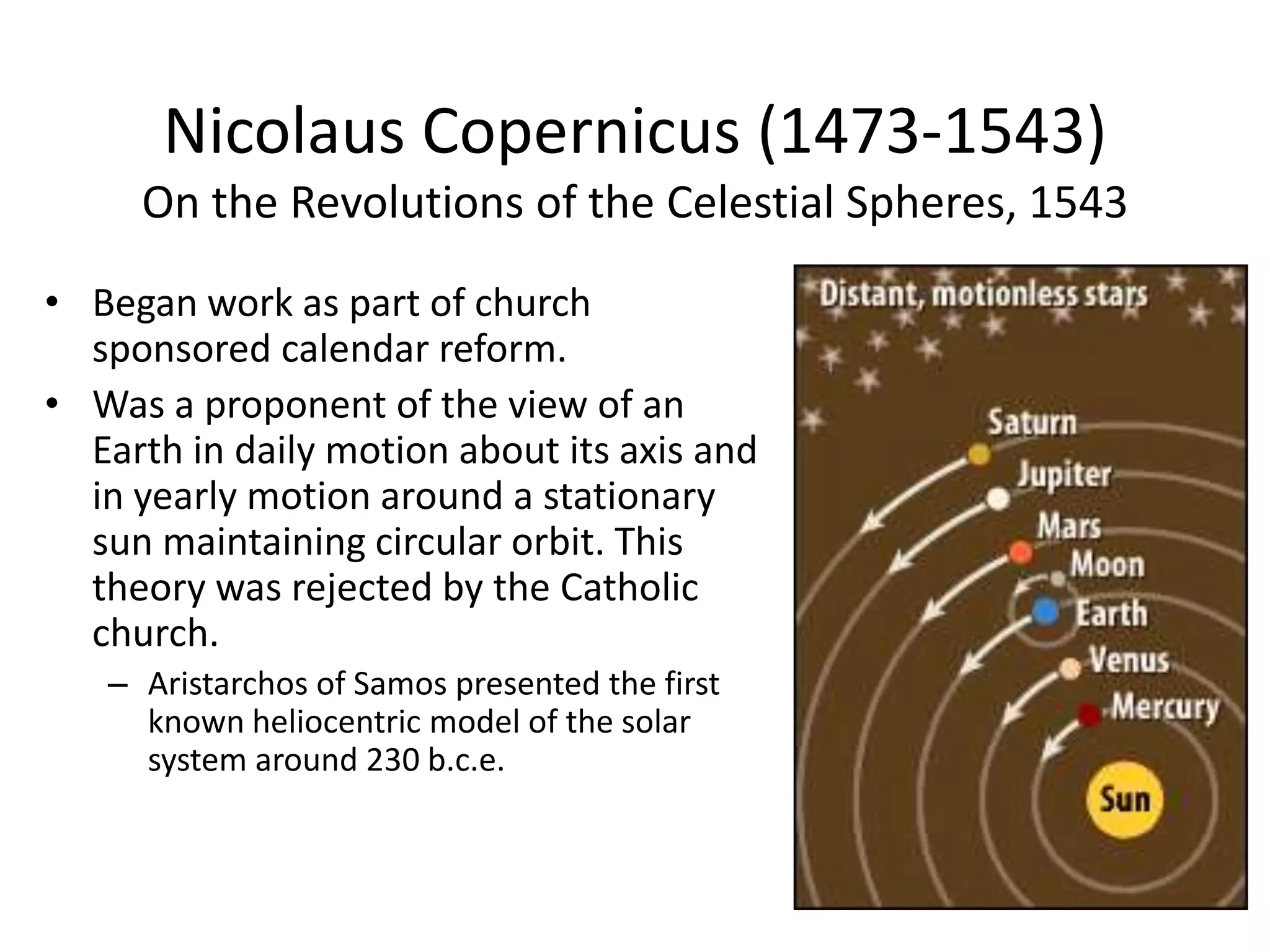 The scientific revolution 1500 to 1700 | PPTX