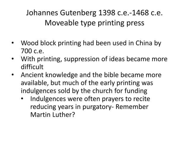 The scientific revolution 1500 to 1700