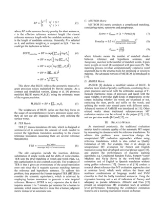 Unsupervised Quality Estimation Model for English to German Translation and Its Application in ...