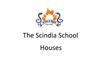 Scindia Boarding School in India | PPTX