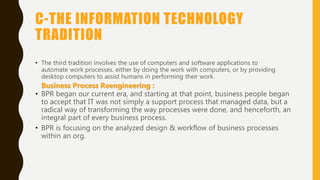 The scope & evolution of business process management | PPT