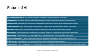 The Scope of AI Assistance - An Overview of AI Assitance capabilities | PDF