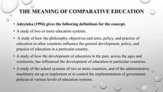 The Scope of Comparative Education.pptx