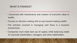 The Scope of Financial Management lecture note | PPTX