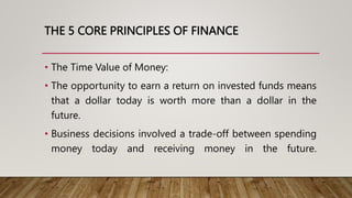 The Scope of Financial Management lecture note | PPTX