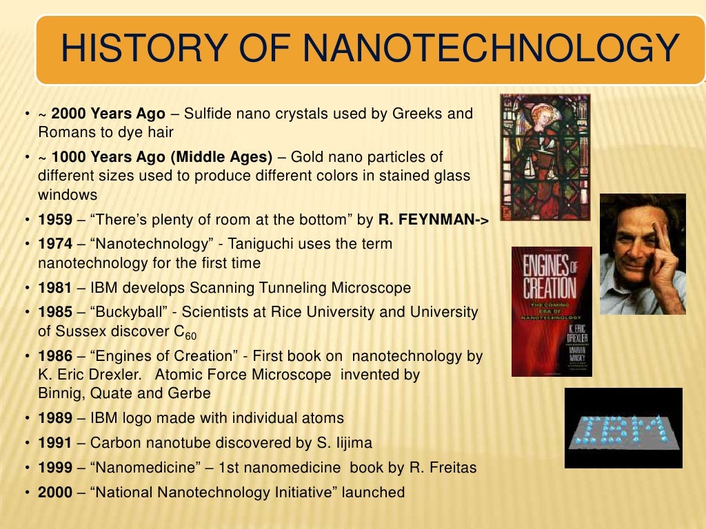 The scope of nanotechnology