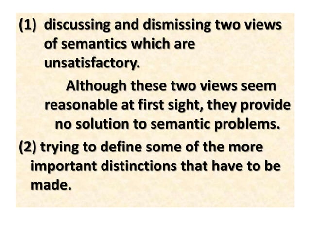 The scope of semantics made simple | PPT